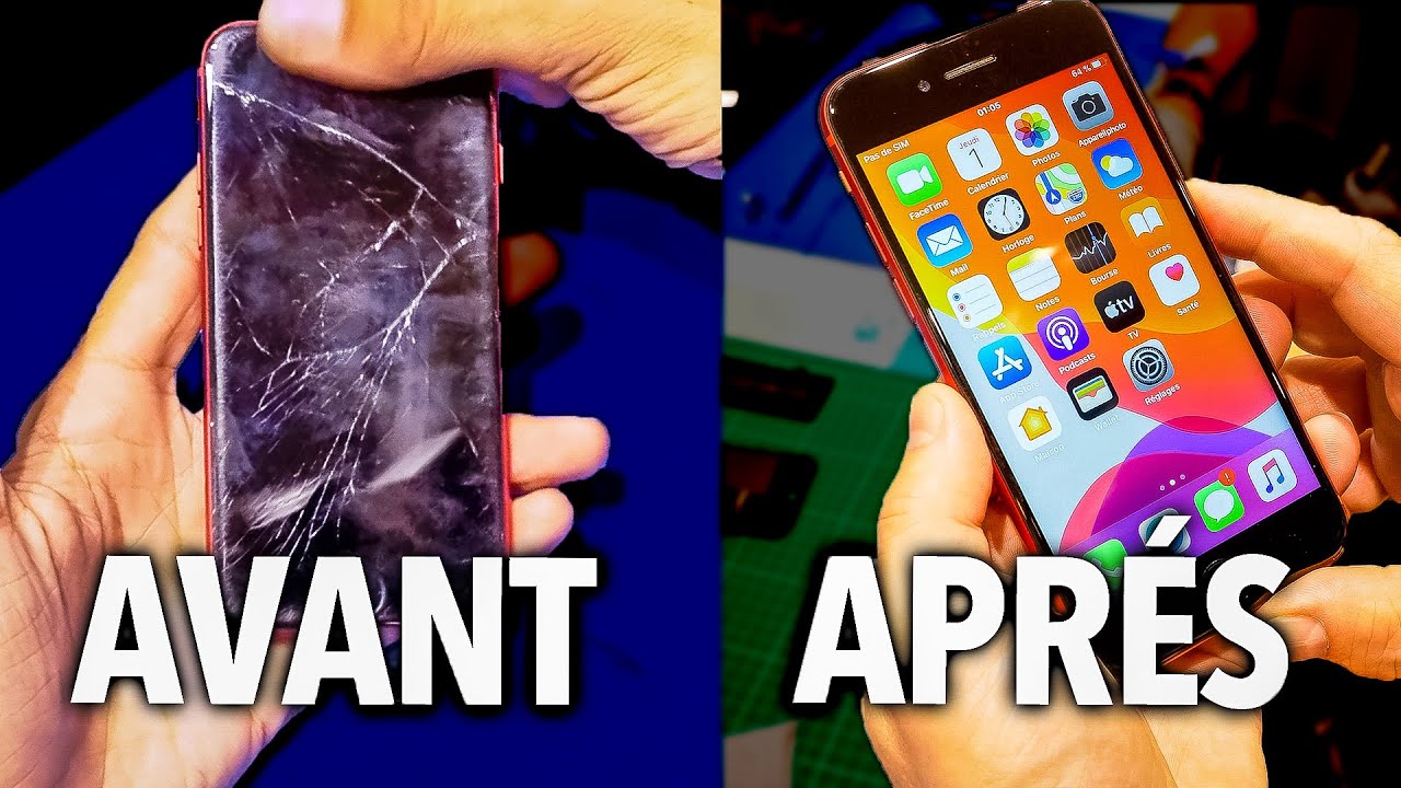 J’ai testé le service de réparation de smartphone WeFix 😀 - YouTube
