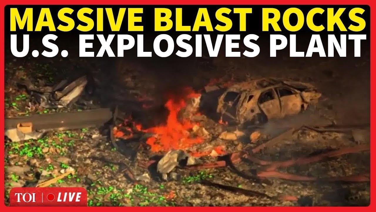 LIVE | EXPLOSION Rocks U.S. MILITARY Plant; '19 People Killed & Missing ...