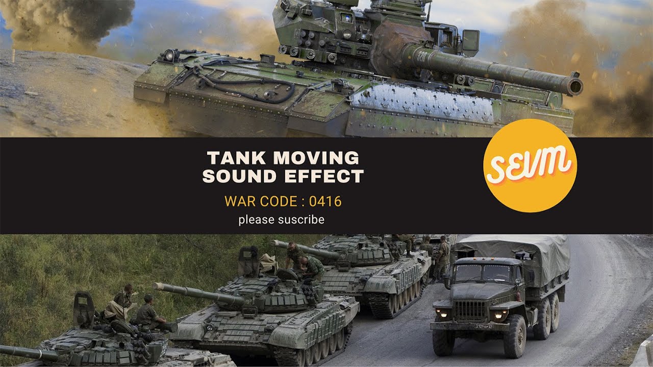 War Sound Effect : Tank Moving 0416 (no copyright) - YouTube