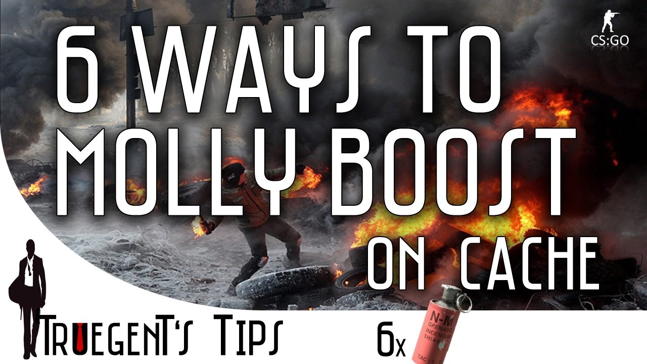 CS:GO - 6 Ways to Molly Boost on Cache - YouTube