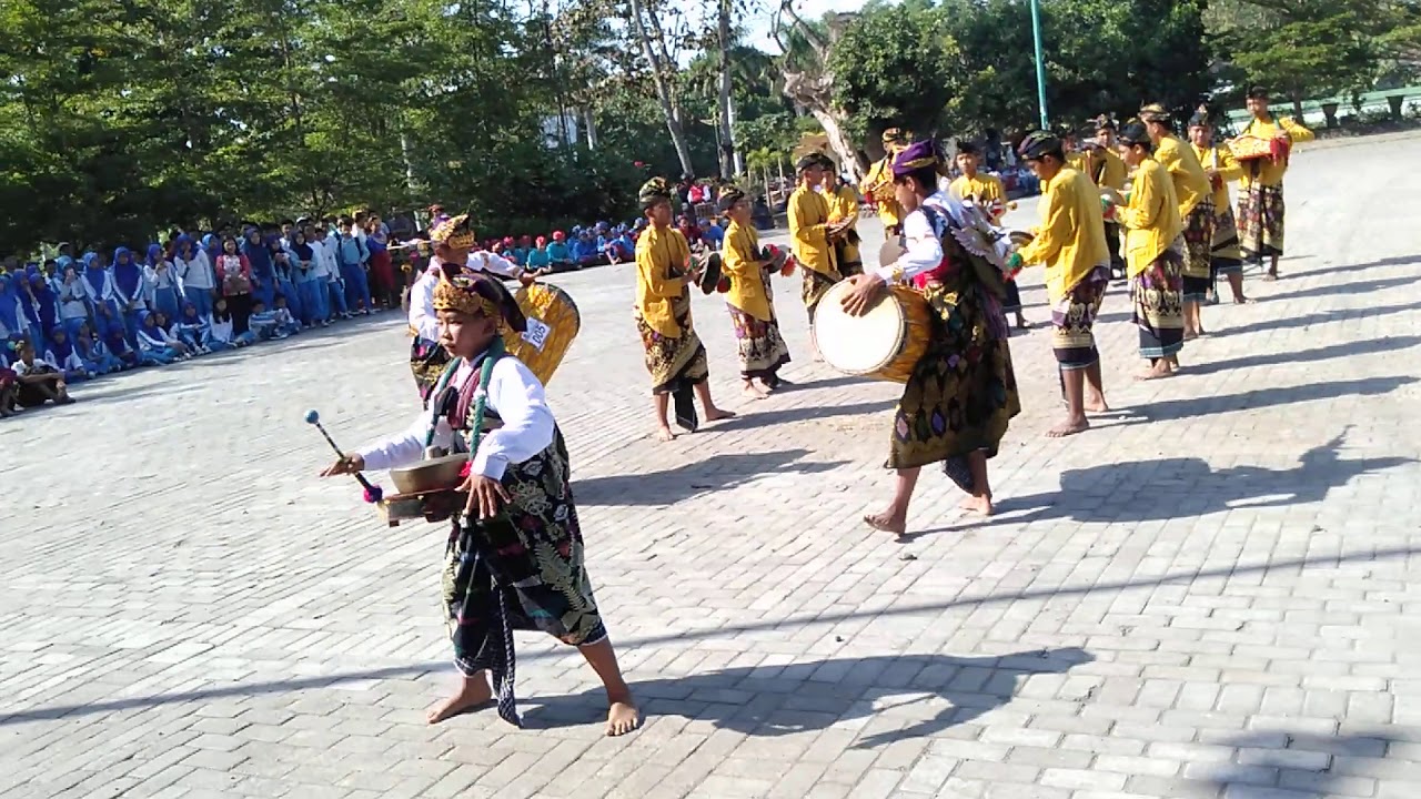 Festival gendang belek smp 6 di udayana - YouTube