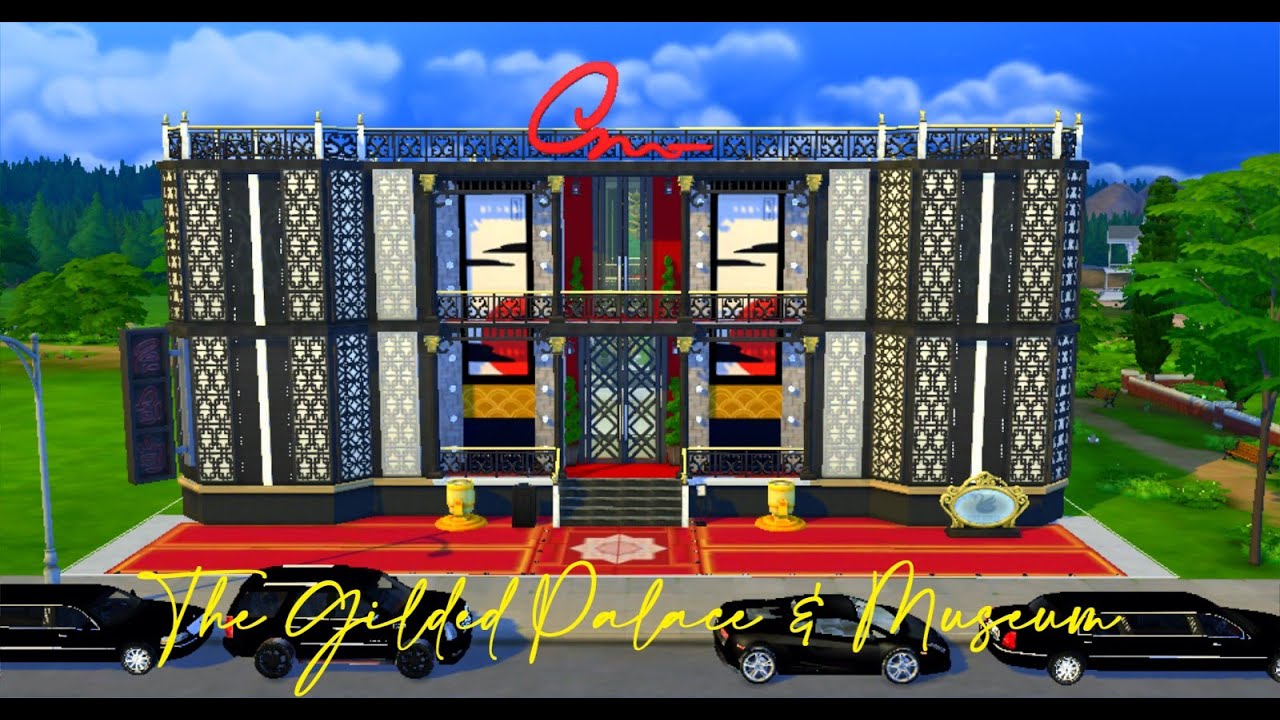 THE GILDED PALACE & MUSEUM | BUILD TOUR | THE SIMS 4 - YouTube