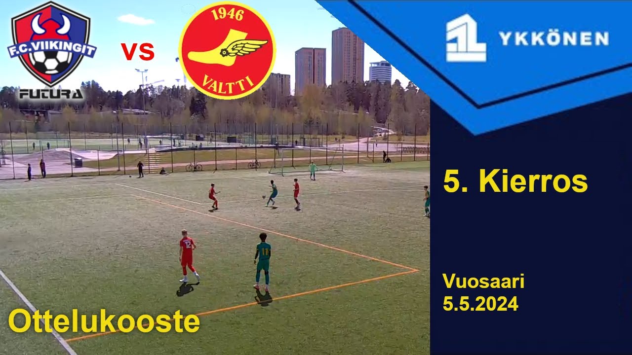 [Ottelukooste] FC Viikingit/FCFJ YJ - Valtti - YouTube