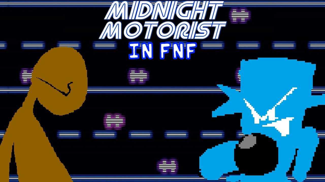 240 Bit Per Mile in FNF (Midnight Motorist Theme but Prange Guy and BF ...