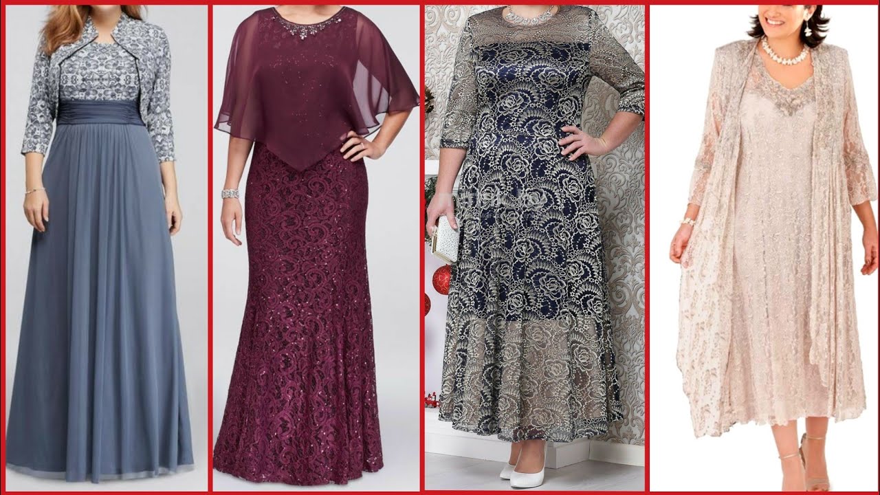 Very Impressive And Demanding Lace Mother Of The Bride Long maxi ...