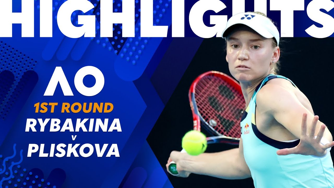 Elena Rybakina v Karolina Pliskova - 2024 Australian Open: Round 1 ...