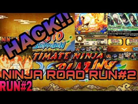 NARUTO BLAZING||NINJA ROAD RUN#2||SPEED BOOST HACK! - YouTube
