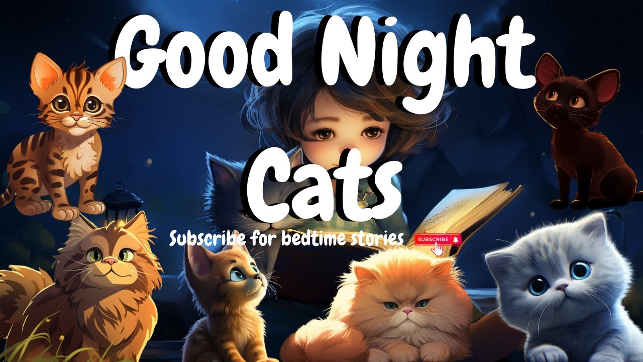 Good Night Cats😺 🐾Enchanting Bedtime Stories for Toddlers and Babies ...