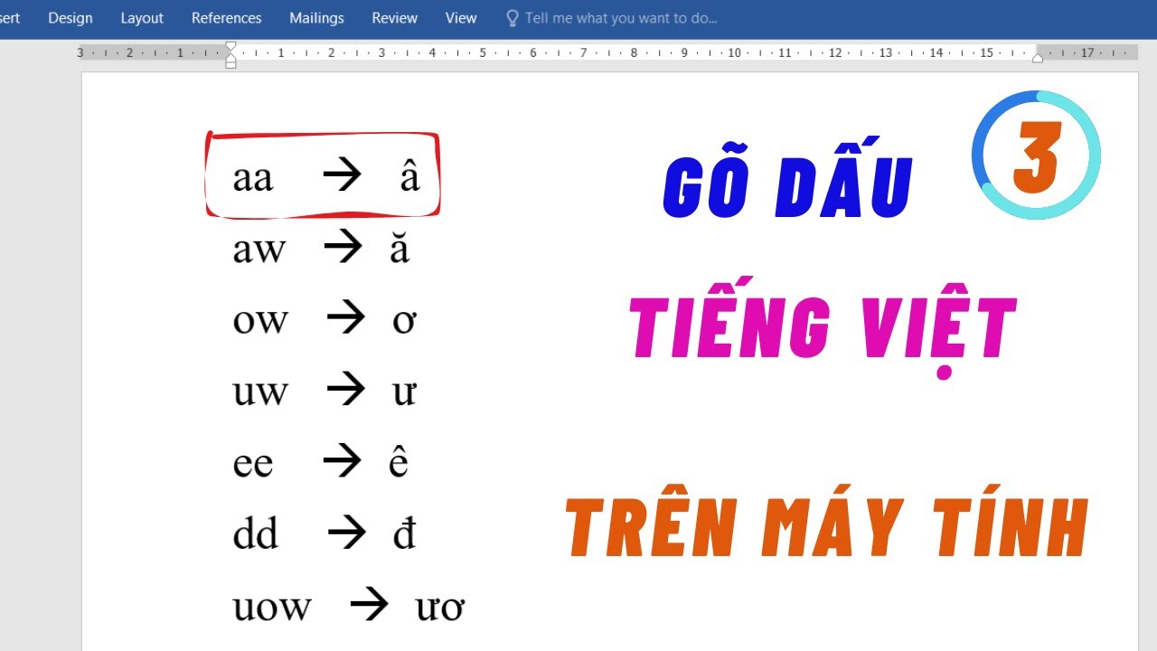 Cách Gõ Dấu Tiếng Việt trên Máy Tính (phần 3) - Dành cho người mới ...