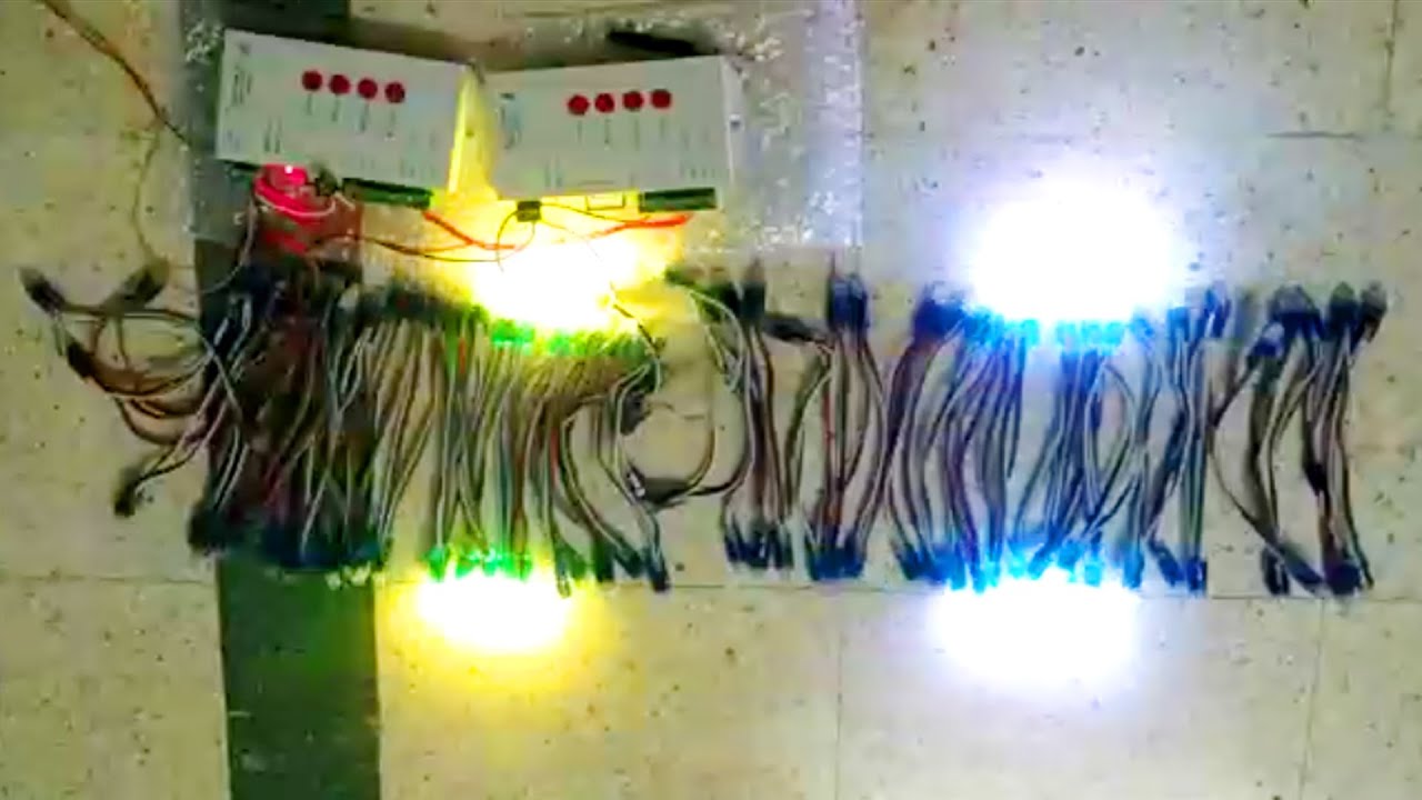 Two T1000S controllers serial wiring | RGB LED Pixel programs and ...