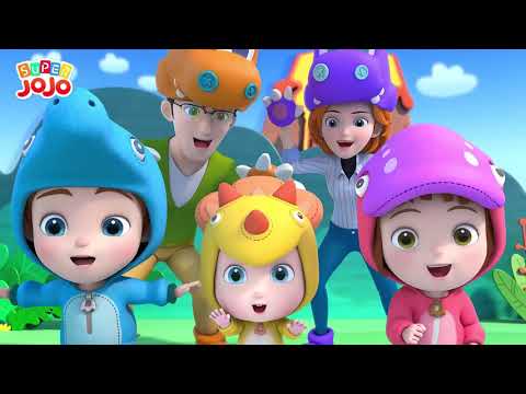 Dance with Baby Dinosaurs  Kids Pretend Play  Super JoJo Nursery Rhymes  Kids Songs 1080p