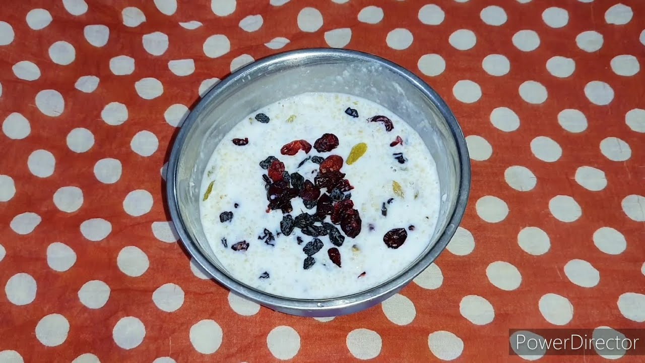 Barley Pudding | Healthy Summer Dessert Recipe. - YouTube