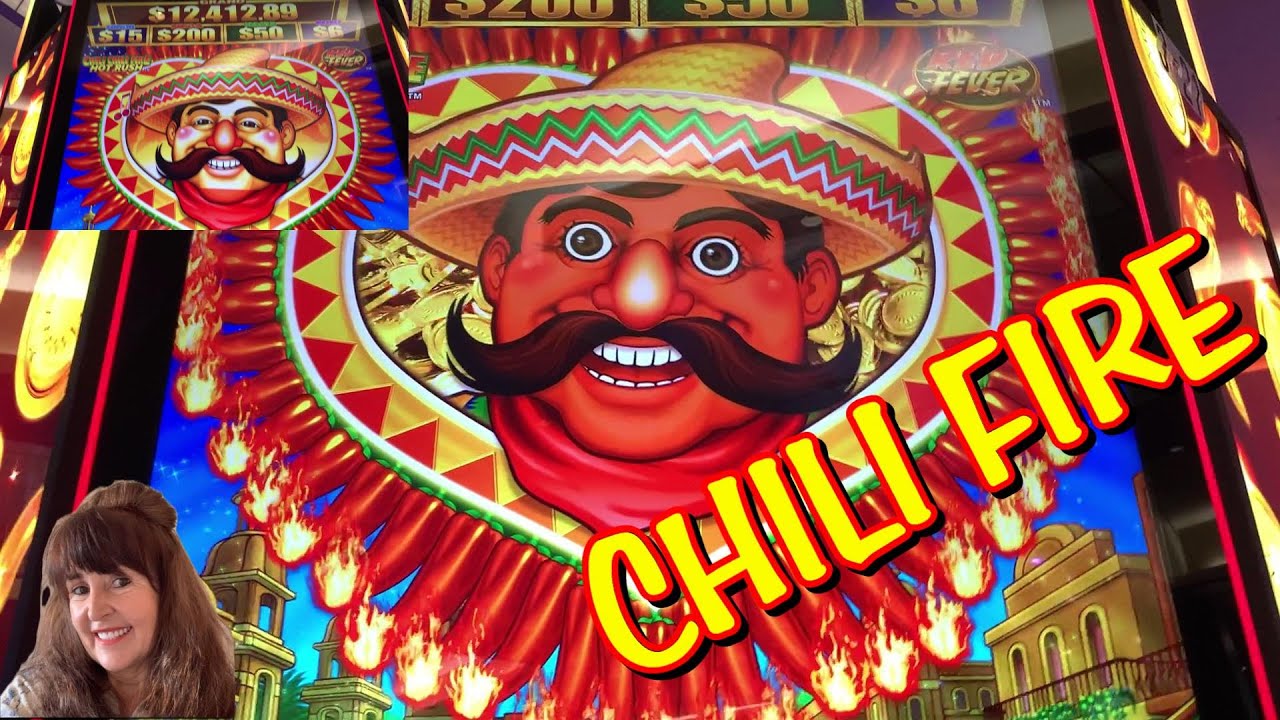 CHILI CHILI FIRE HOT RUSH Slot Machine Bonus 🔥 - YouTube