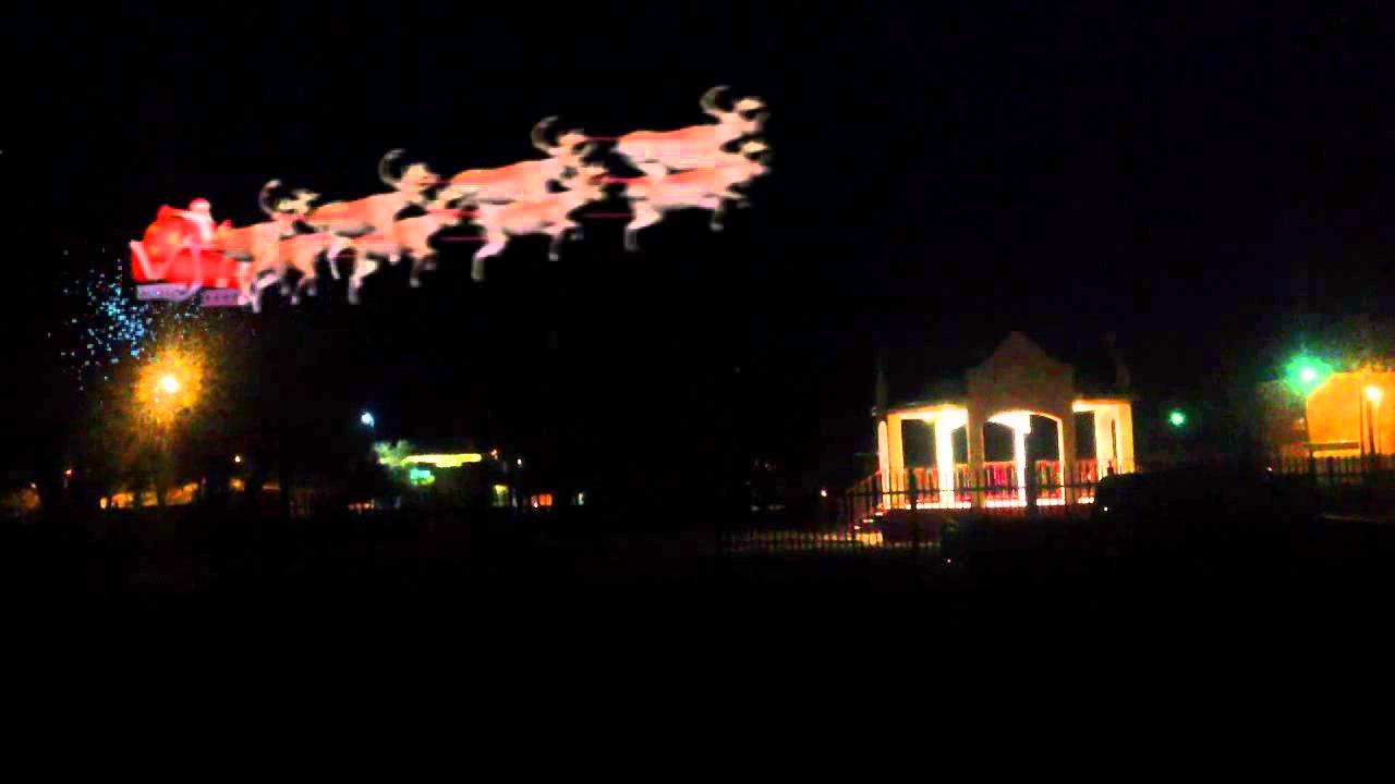 2013 Santa Flying Away - YouTube