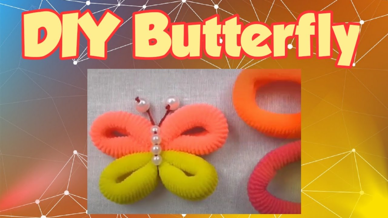 DIY Butterfly Craft || How To Make DIY Butterfly Craft || Simple & Easy ...