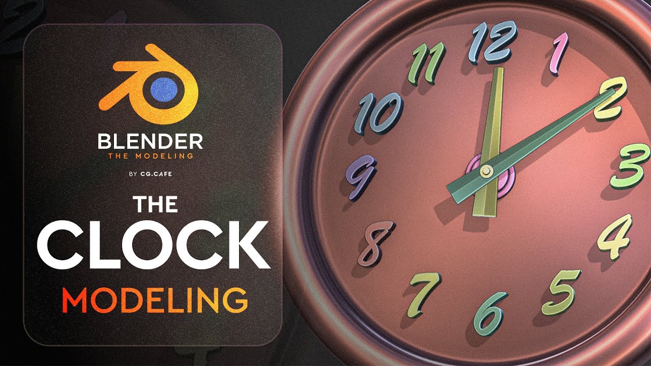 The Clock Modeling in Blender - YouTube