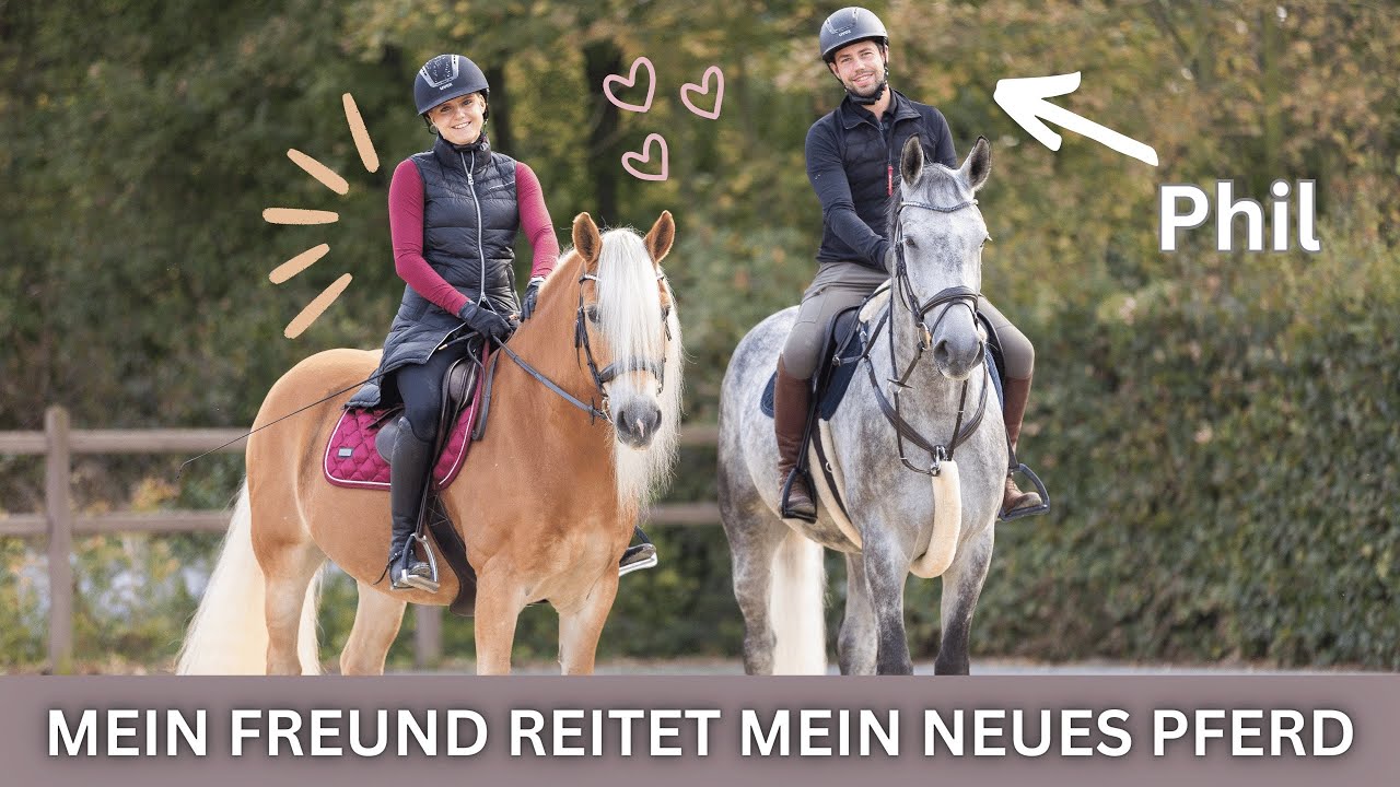 PHIL REITET MEIN NEUES PFERD BLUE 🦄🤯| ANJA FEE - YouTube