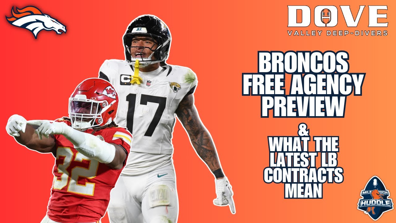 Broncos Free Agency Preview | What These ILB Contracts Mean | Dove ...