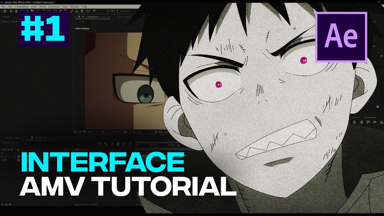 INTERFACE OVERVIEW - After Effects Beginner AMV Tutorial #1 - YouTube