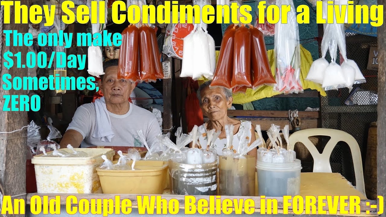 Travel to the Philippines and Meet the Poor Old Couple Who Sell ...