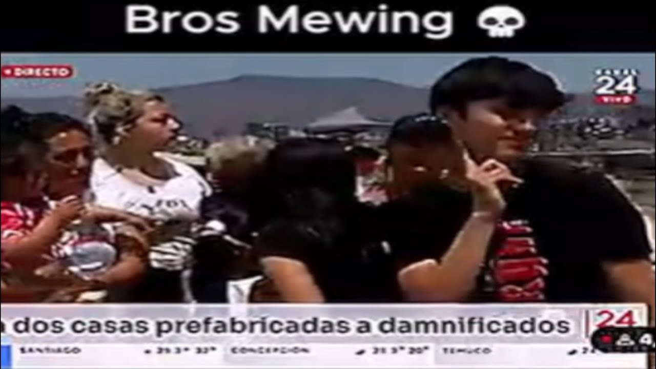 Bro is Mewing on Tv - YouTube