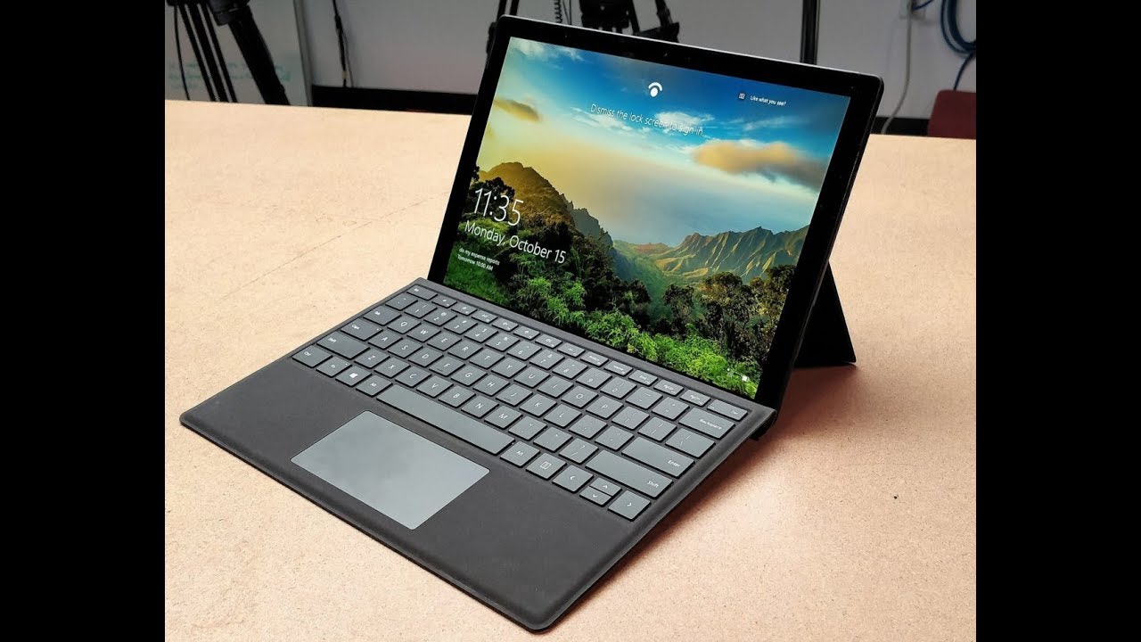 Microsoft Surface Pro7 12.3inch Review - YouTube
