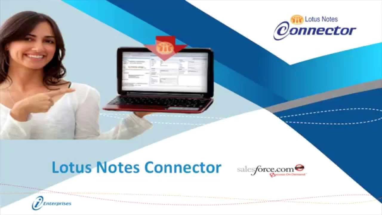 Lotus Notes Connector for Salesforce.com from iEnterprises - YouTube