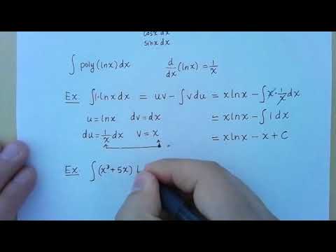 Integration by Parts Examples 2