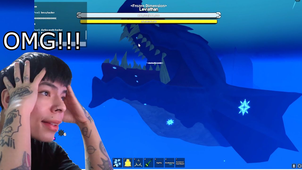 INVOQUE AL LEVIATAN POR PRIMERA VEZ EN BLOX FRUITS ! (REAL) - YouTube