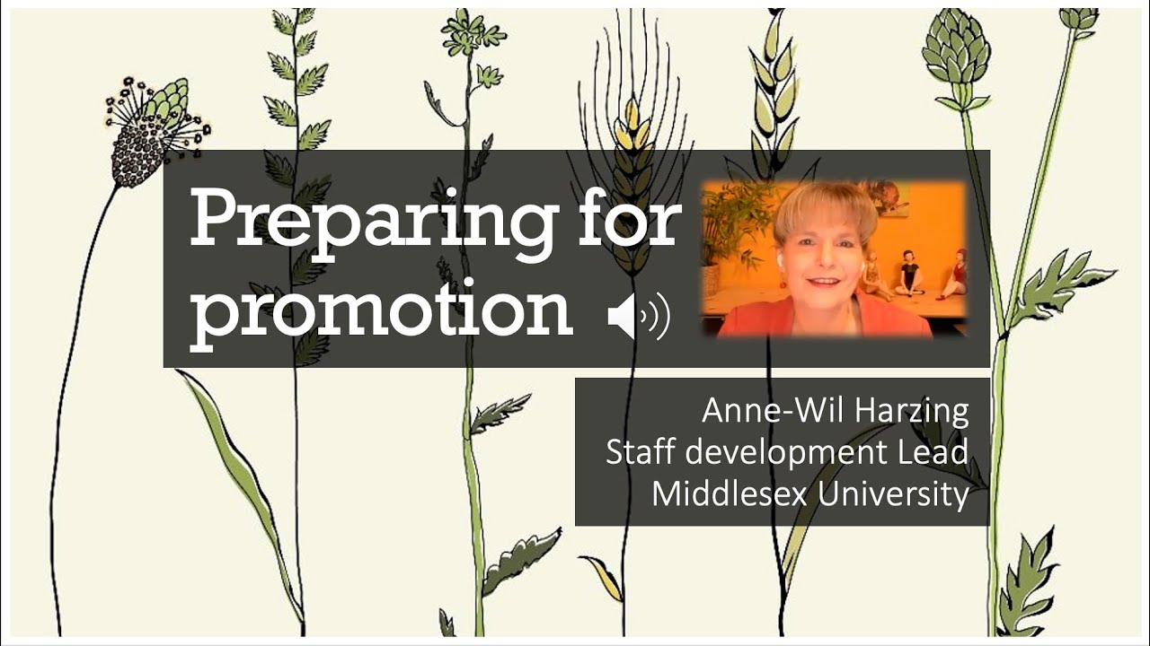 How to write effective academic promotion applications? - YouTube