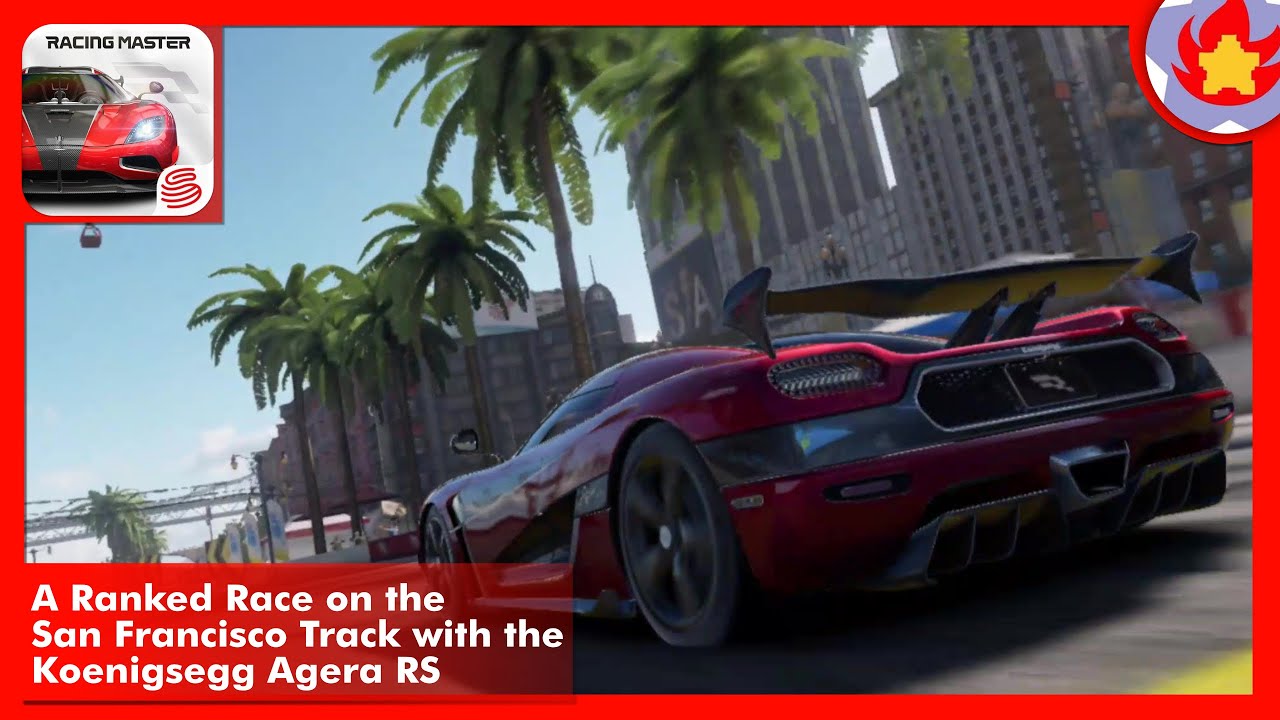 A Test Race on the San Francisco Track featuring the Koenigsegg Agera ...