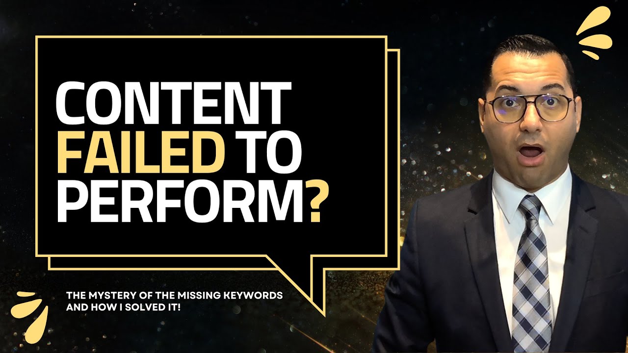 The Mystery of the Missing Keywords—and How I Solved It 🔍 - YouTube