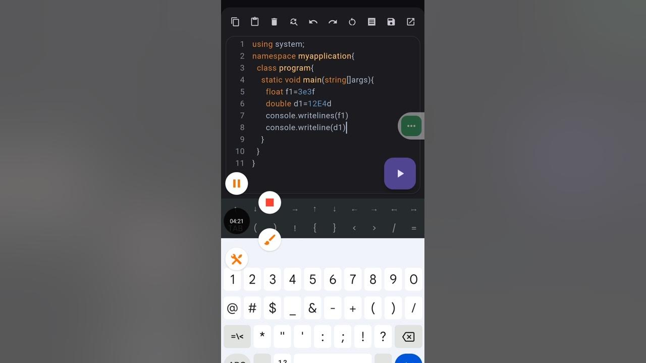 C# Data Types Scientific Numbers#shorts #c#data #type #scientific # ...