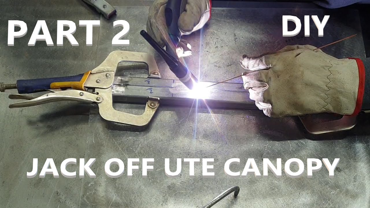 Jack Off Ute Canopy - DIY - Part 2 - YouTube