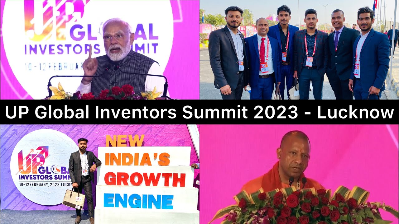 UP Global Investors Summit 2023 Lucknow | PM Modi Inaugurated the Event ...