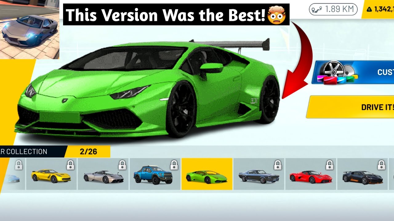 Extreme Car Driving Simulator || Version 6.0.5 || ECDS Evolution - YouTube