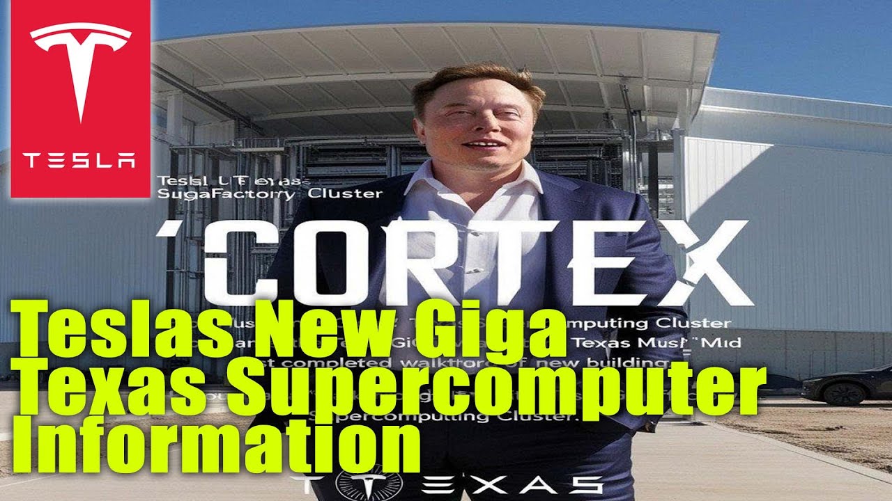 Teslas New Giga Texas Supercomputer Information - YouTube