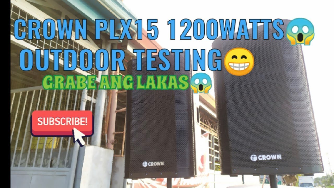 OUTDOOR CROWN PLX15| POWERED BY ACE LX20| DBX EX4000| PROSTAX EQ| GRABE ...