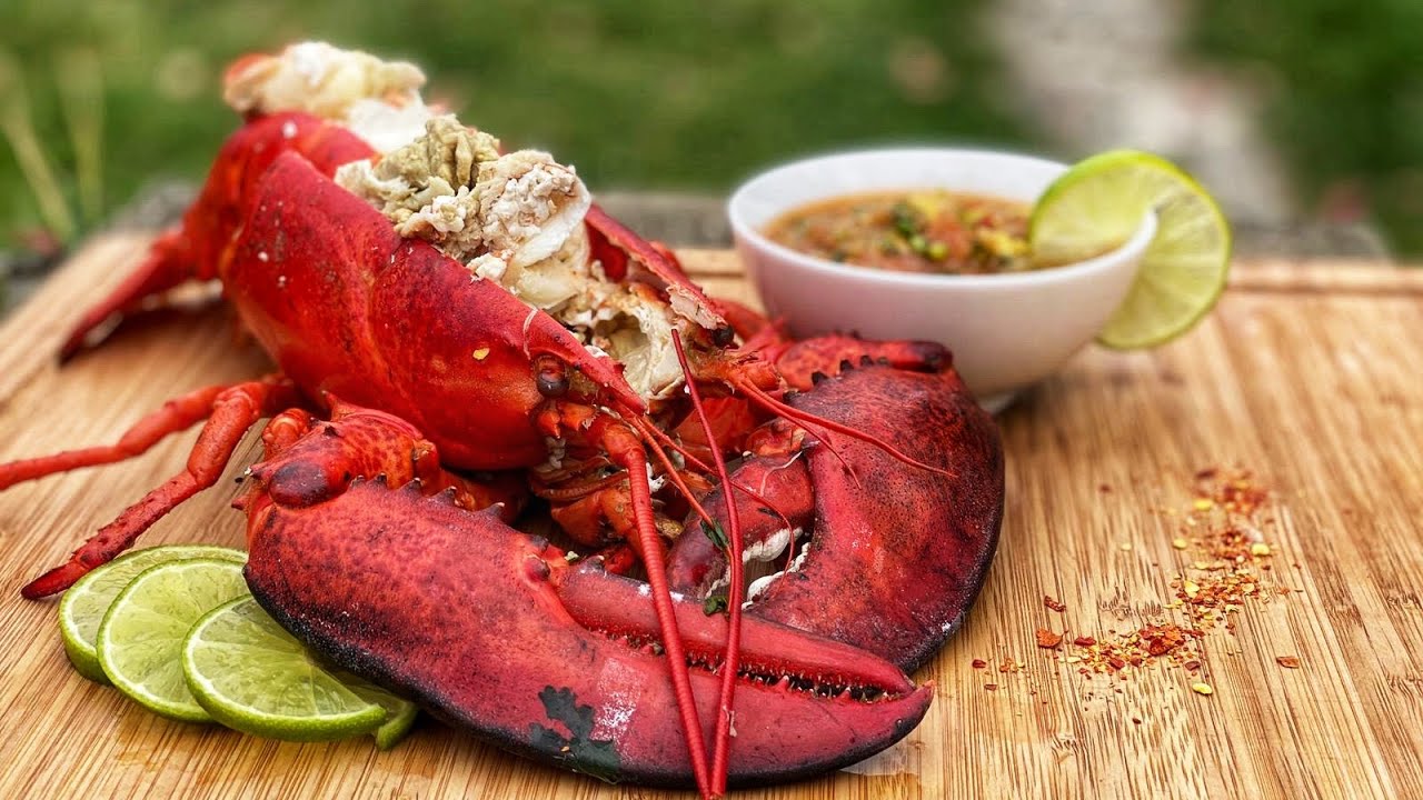 Lobster salsa ! starter recipe - YouTube