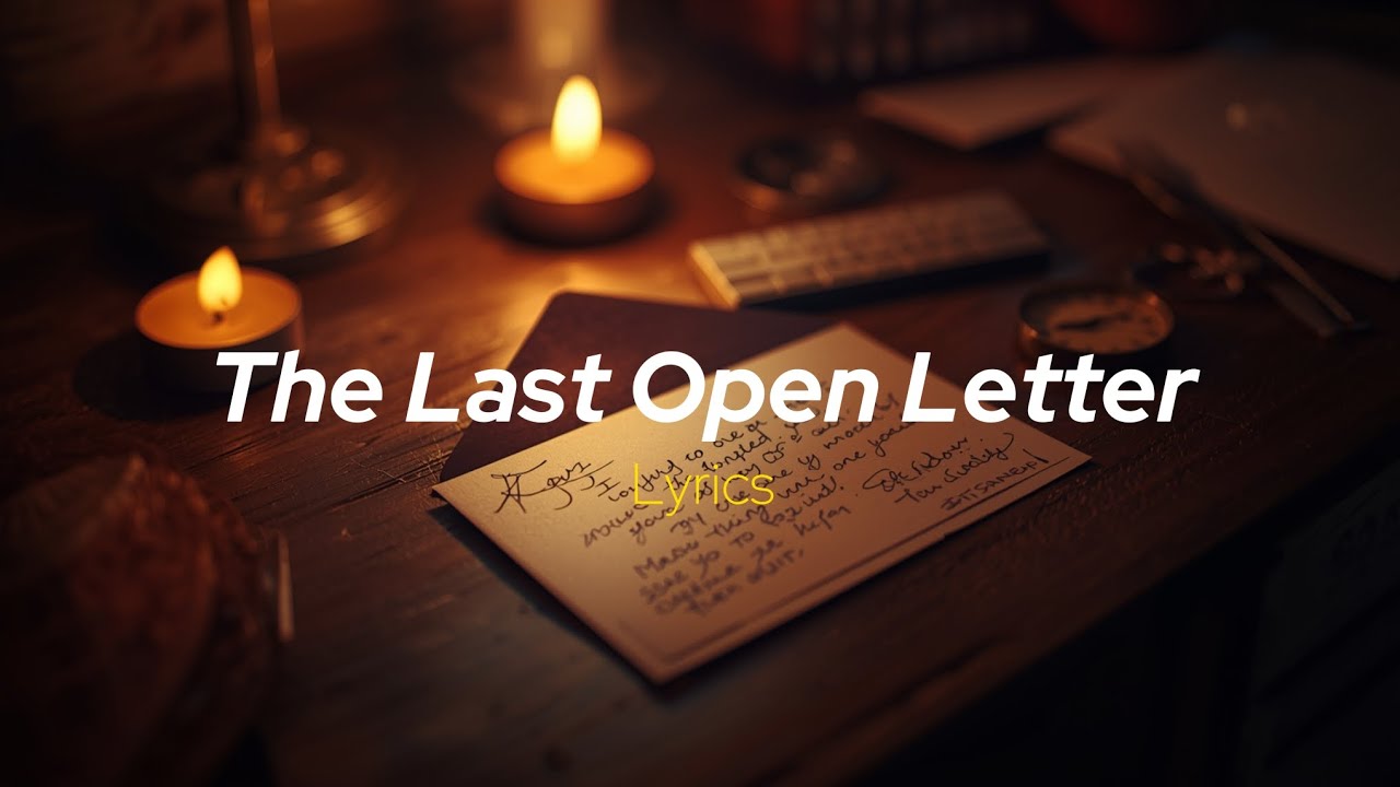 The Last Open Letter – Acoustic Heartbreak Song | Original Music - YouTube