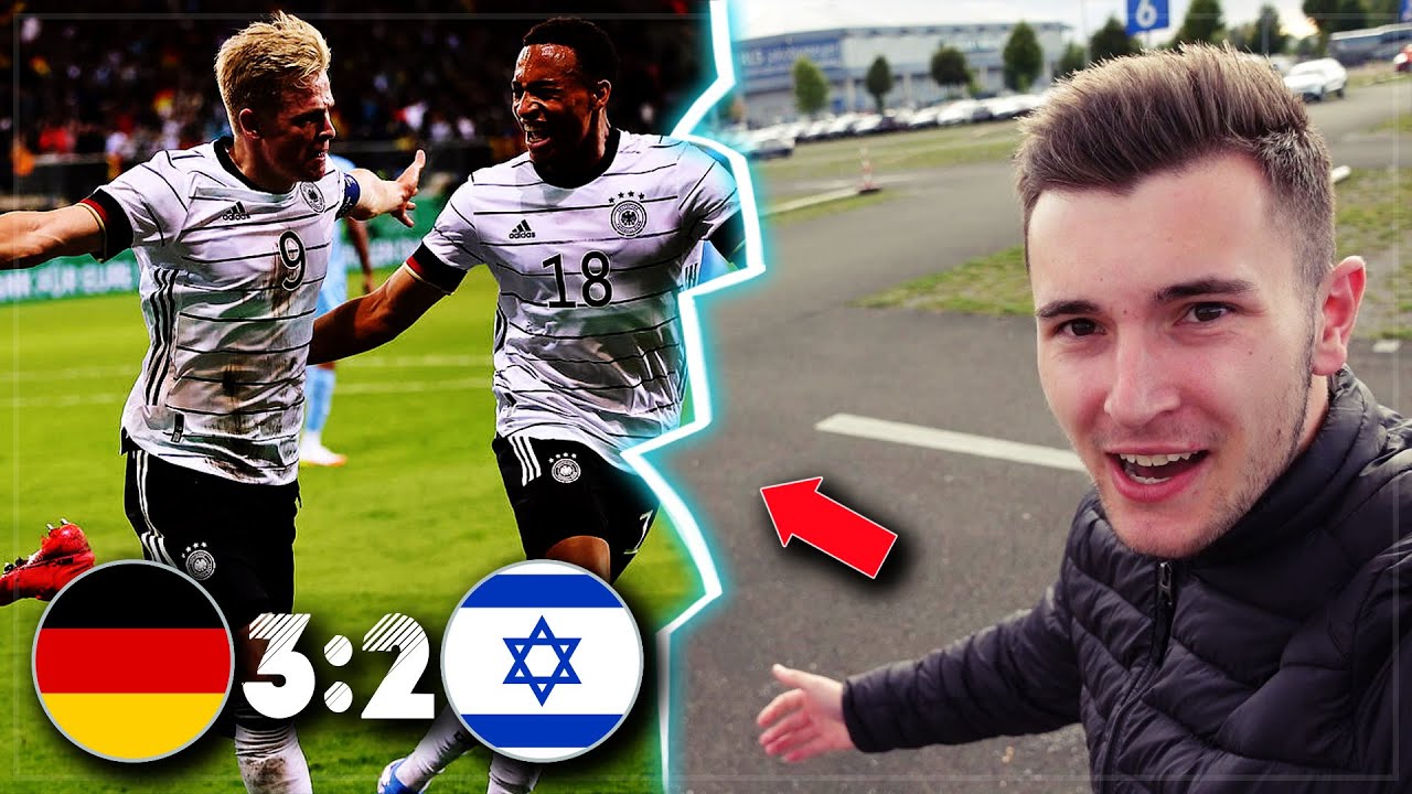 DEUTSCHLAND vs ISRAEL 3:2 Stadion Vlog 🔥 Sieg in letzter Sekunde ...