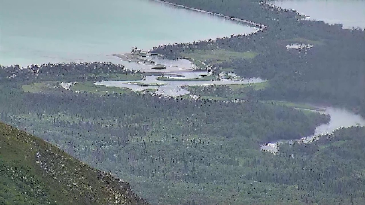 Dumpling Mountain - Katmai National Park Cam 06-24-2018 12:55:04 - 13: ...