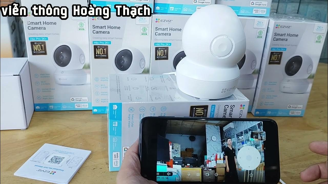 Review đánh giá camera Ezviz H6C Pro 2K+ 4mp - YouTube