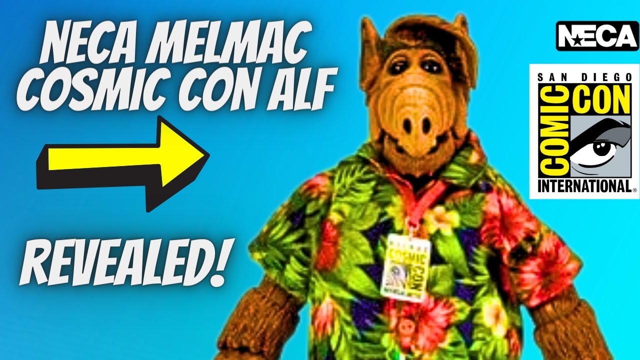 Get Ready To Shell Out! NECA Melmac Cosmic Con Alf SDCC 2023 Exclusive ...