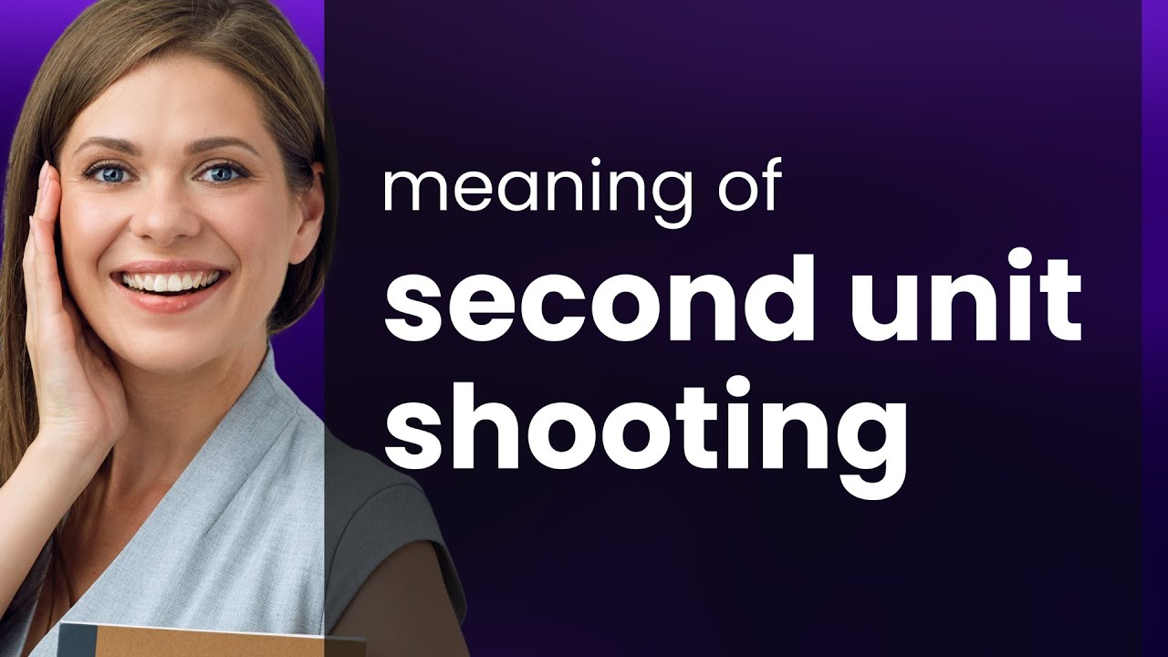 Understanding "Second Unit Shooting" in Film Production - YouTube