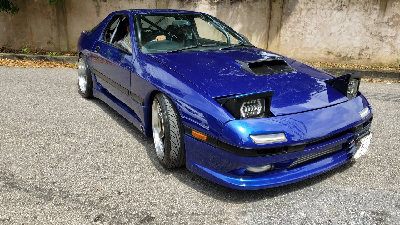 2nd Gen rx7 build info and reaction pulls - YouTube