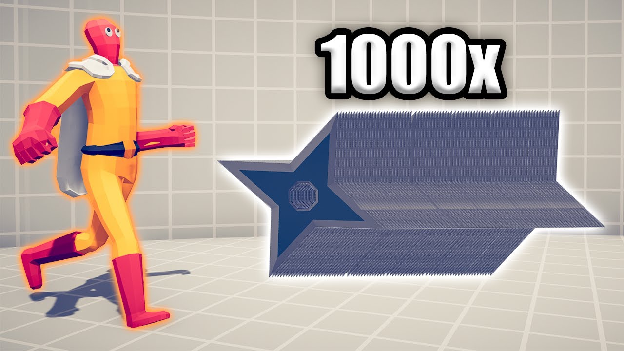 1000x OVERPOWERED NINJA vs BOSS UNITS - TABS | Totally Accurate Battle ...