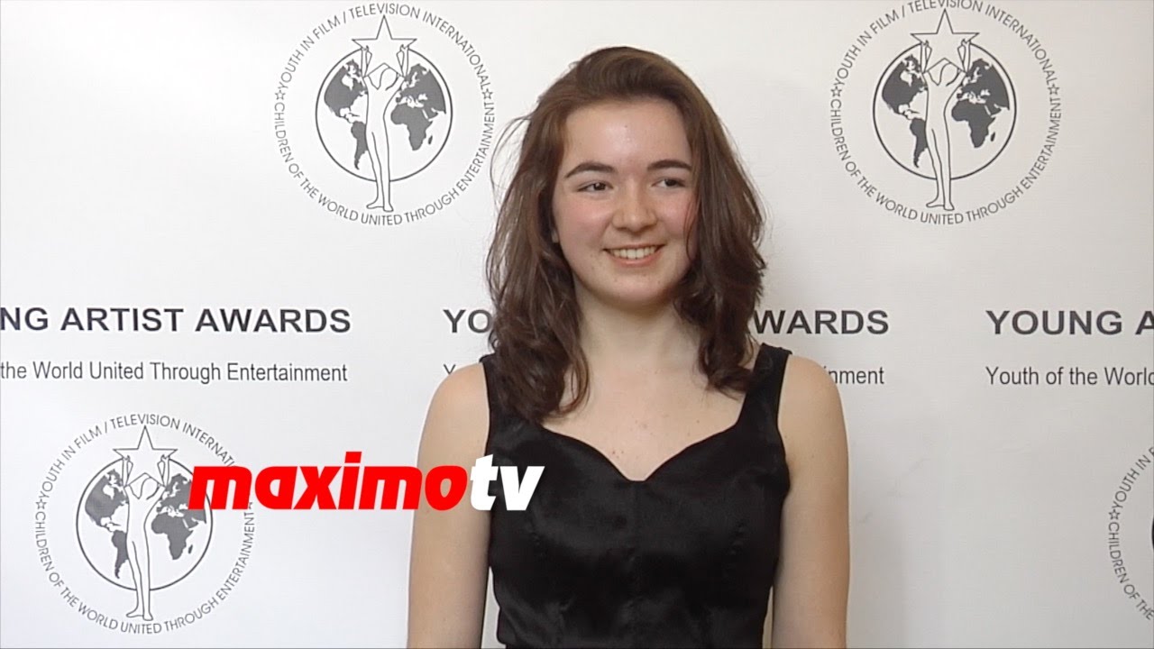 Abigail Wolff "Young Artist Awards" 2015 Red Carpet - YouTube