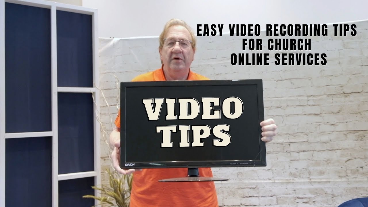 Simple Recording Video Tips for Your Church Services - YouTube