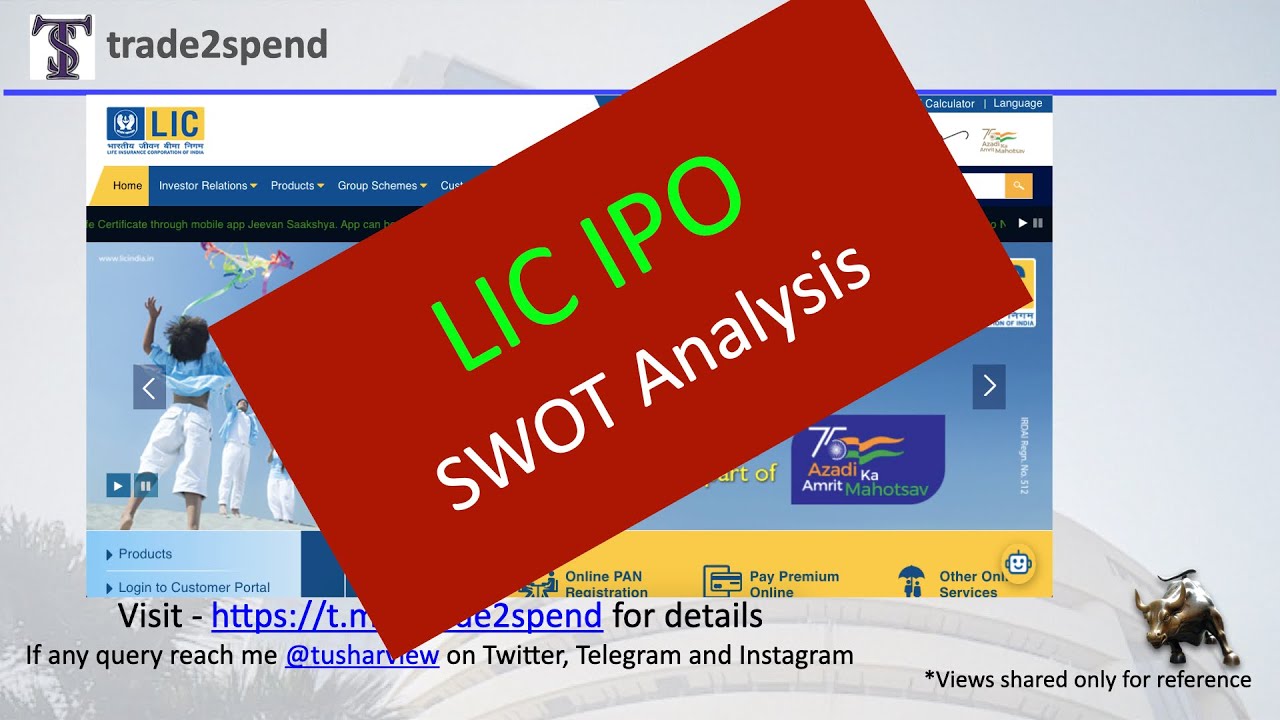 SWOT analysis of LIC | Strengths of LIC | Weakness of LIC ...